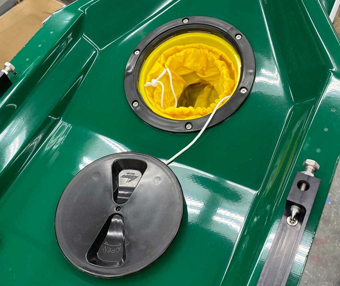 Optional equipment photos - Peinert Boat Works, moderately priced ...