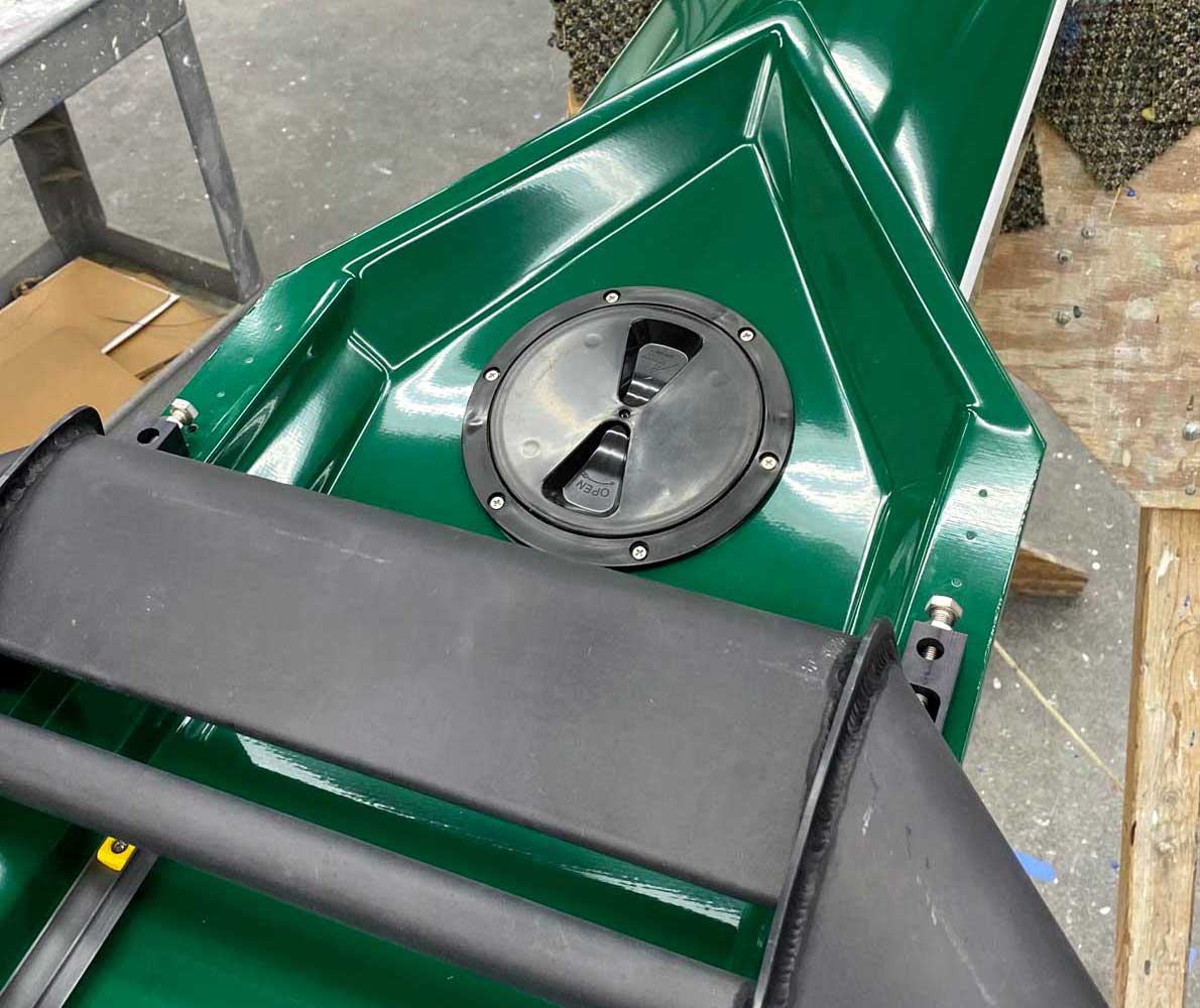 Optional equipment photos - Peinert Boat Works, moderately priced ...