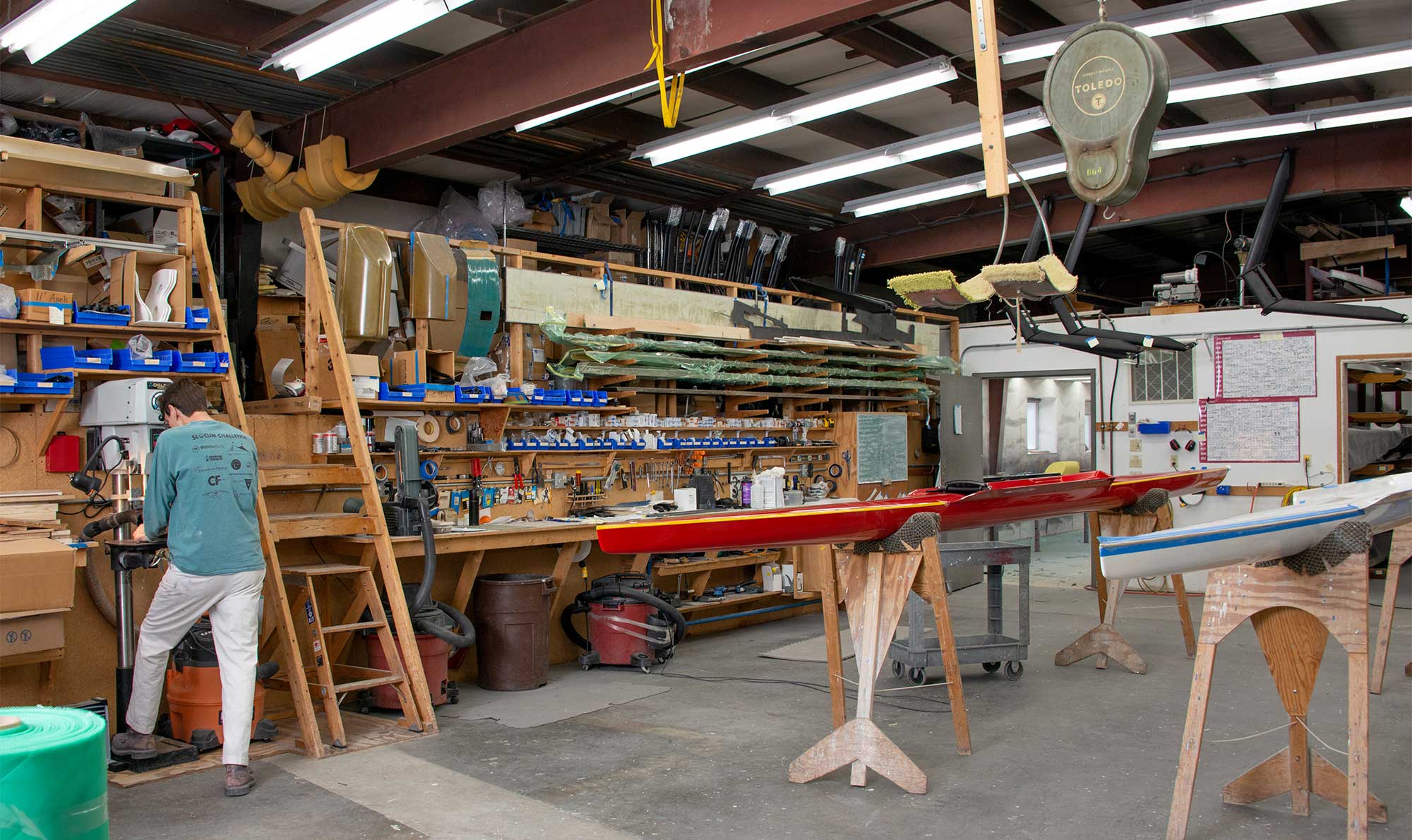 Photos from the shop - Peinert Boat Works, moderately priced rowing ...