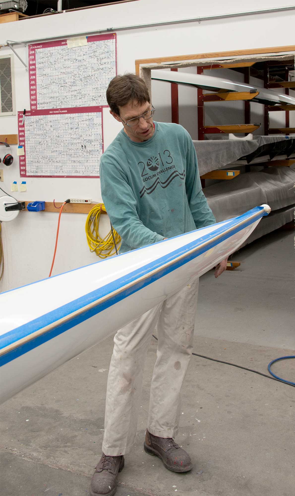 Photos from the shop - Peinert Boat Works, moderately priced rowing ...