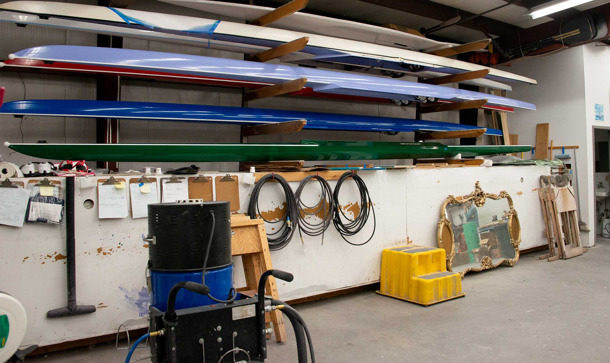 Photos from the shop - Peinert Boat Works, moderately priced rowing ...